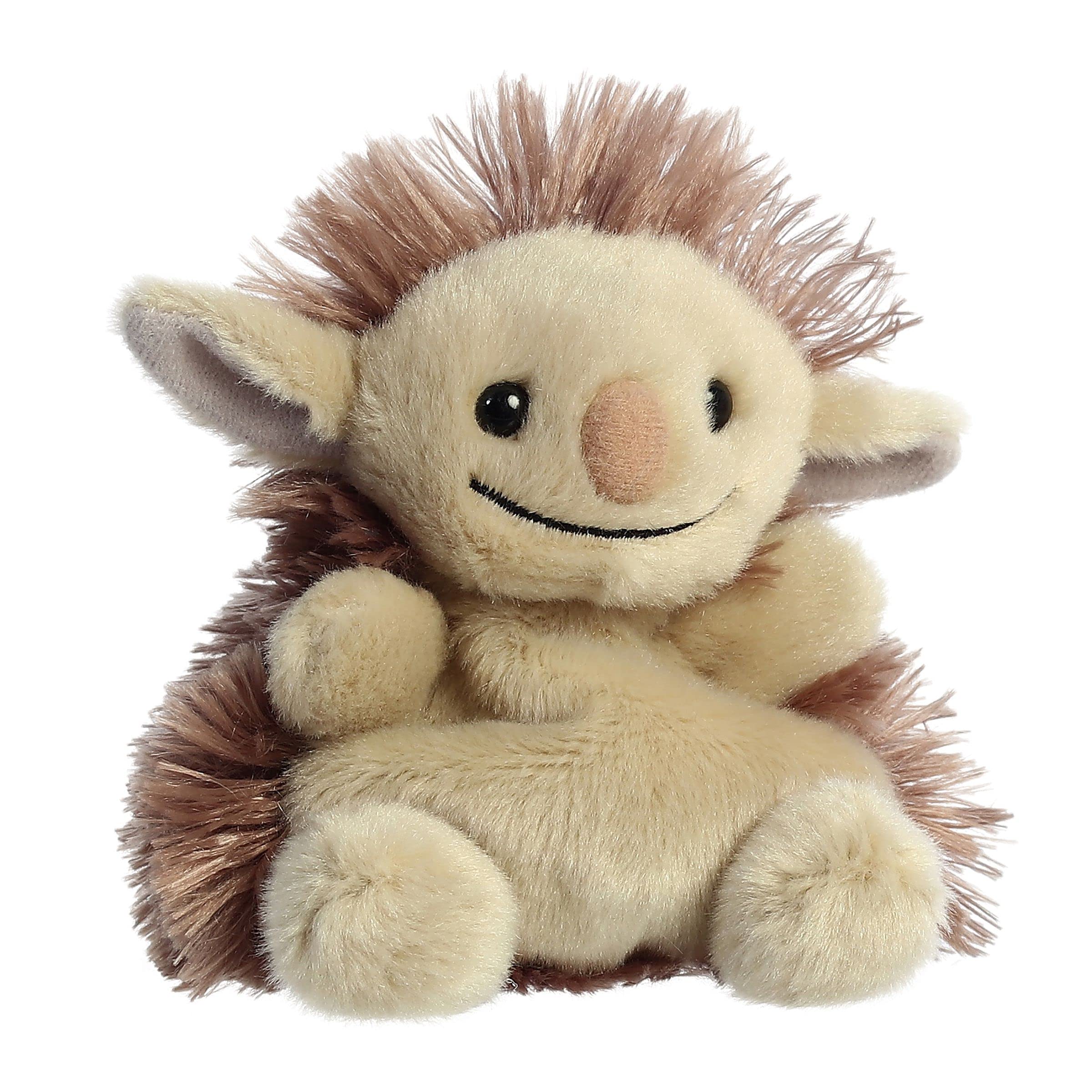 Aurora® Adorable Palm Pals™ Flick Pukwudgie™ Stuffed Animal - Pocket-Sized Play - Collectable Fun - Brown 5 Inches