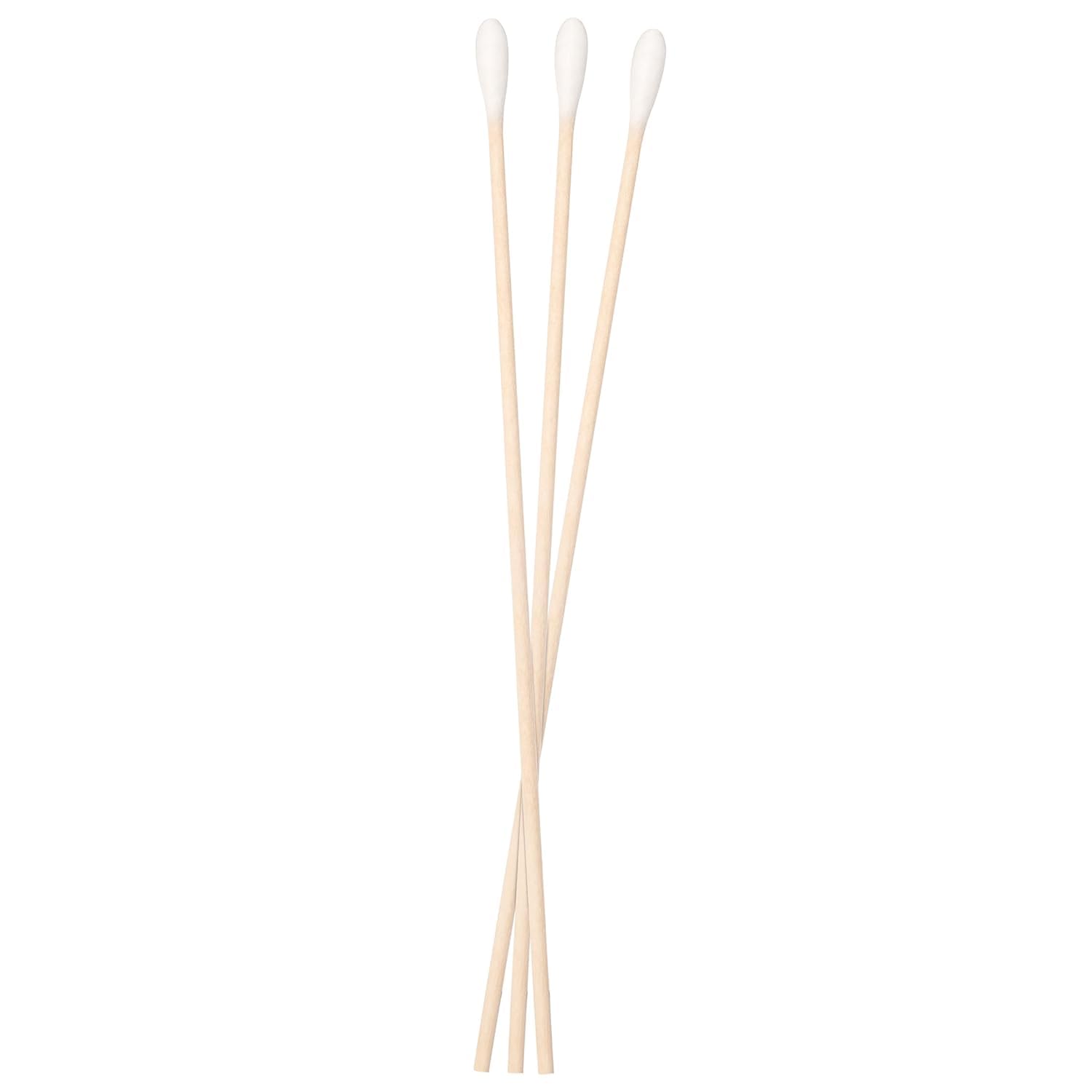 Dukal 6-inch Cotton Tipped Applicators 100 2-Packs Per Box - Sterile.