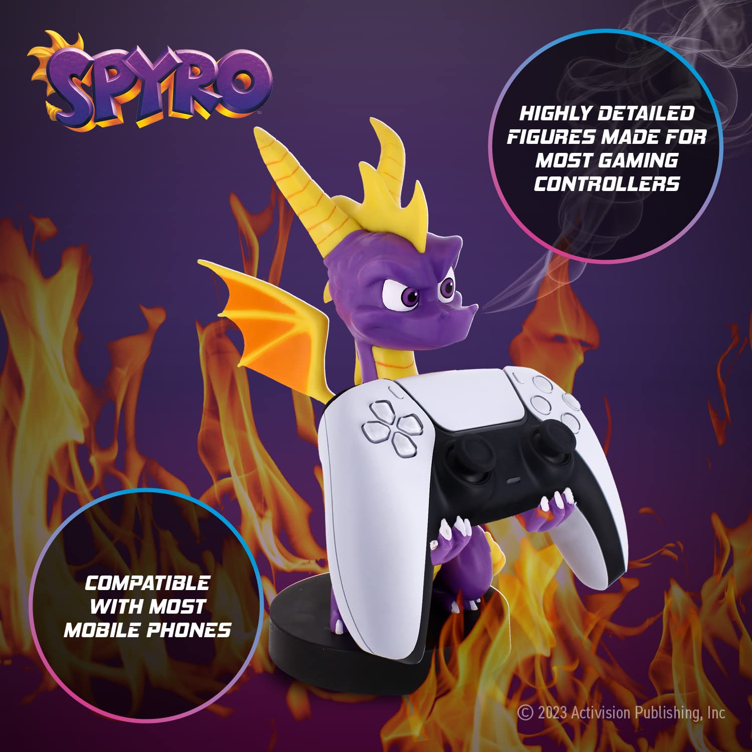Cable Guys Spyro the Dragon Cable Guy XL - 12 inch version