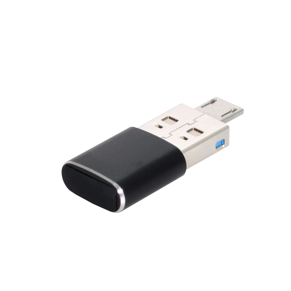 Cablecc USB 3.0 to Micro SD SDXC TF Card Reader with Micro USB 5pin OTG Adapter for Tablet/Cell Phone…