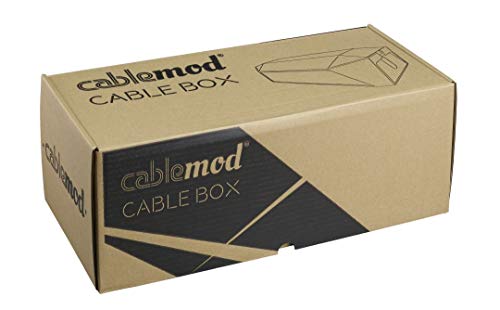 CableMod Aztec Cable Box with Cable Management Accessories (Red)