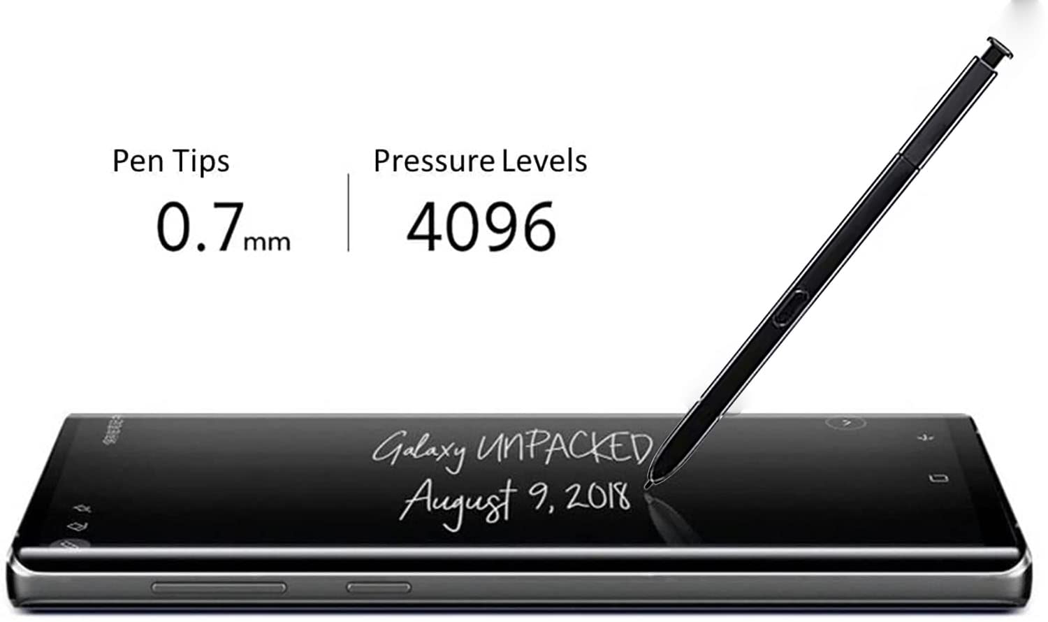 A-creator Galaxy Note 9 S Pen,Stylus Touch S Pen (WithBluetooth) Replacement for Samsung Galaxy Note 9 N960 All Versions + 5 x Nibs (Blue/Yellow)
