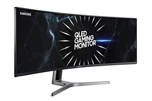 Samsung Double QHD CRG9 Series 49-Inch Curved Gaming Monitor (LC49RG90SSNXZA), Black (Renewed)