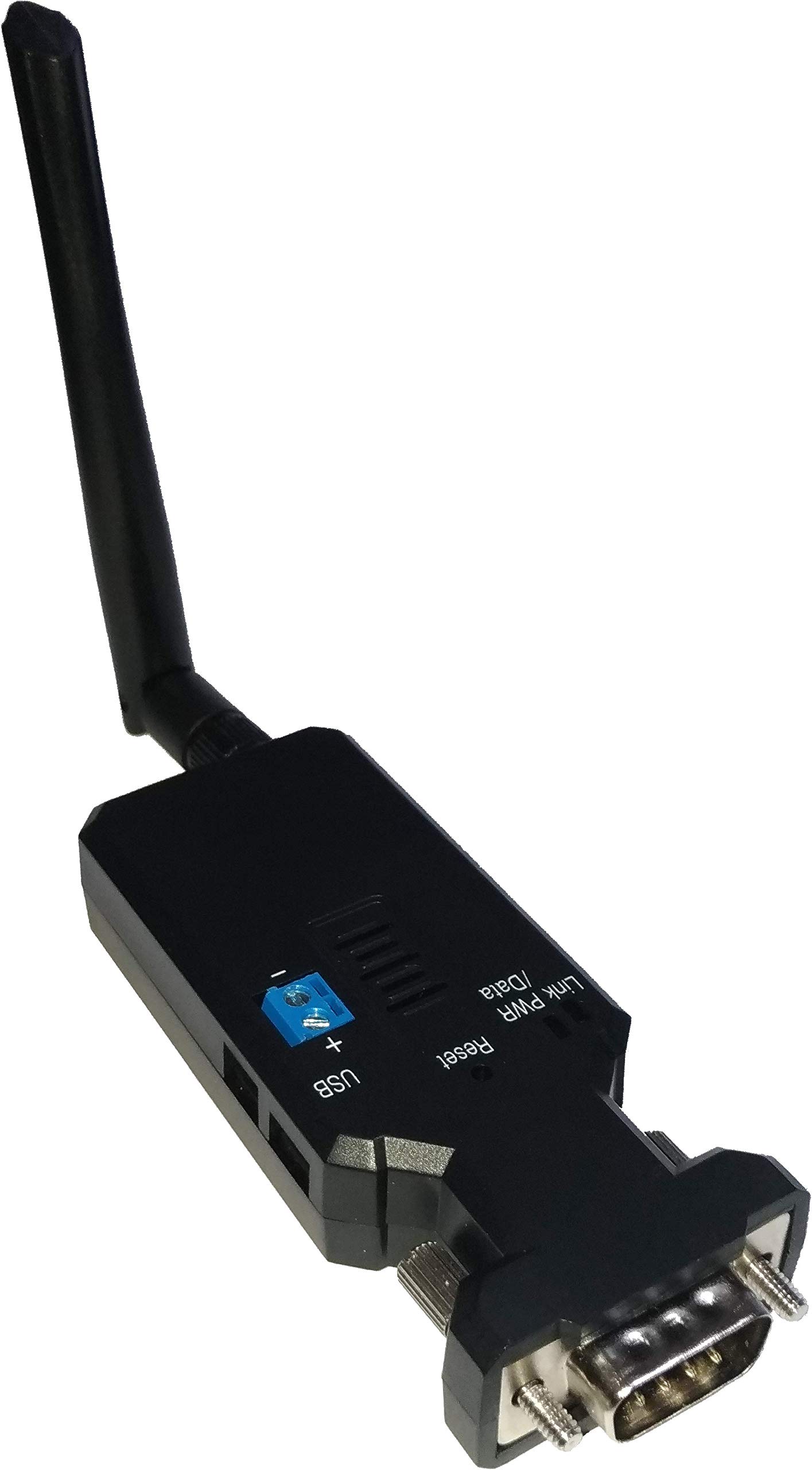 Gozens Bluetooth V4.2 BLE RS-232 Adapter External dipole Antenna for All OS Platform, iOS, Android, Windows or etc.