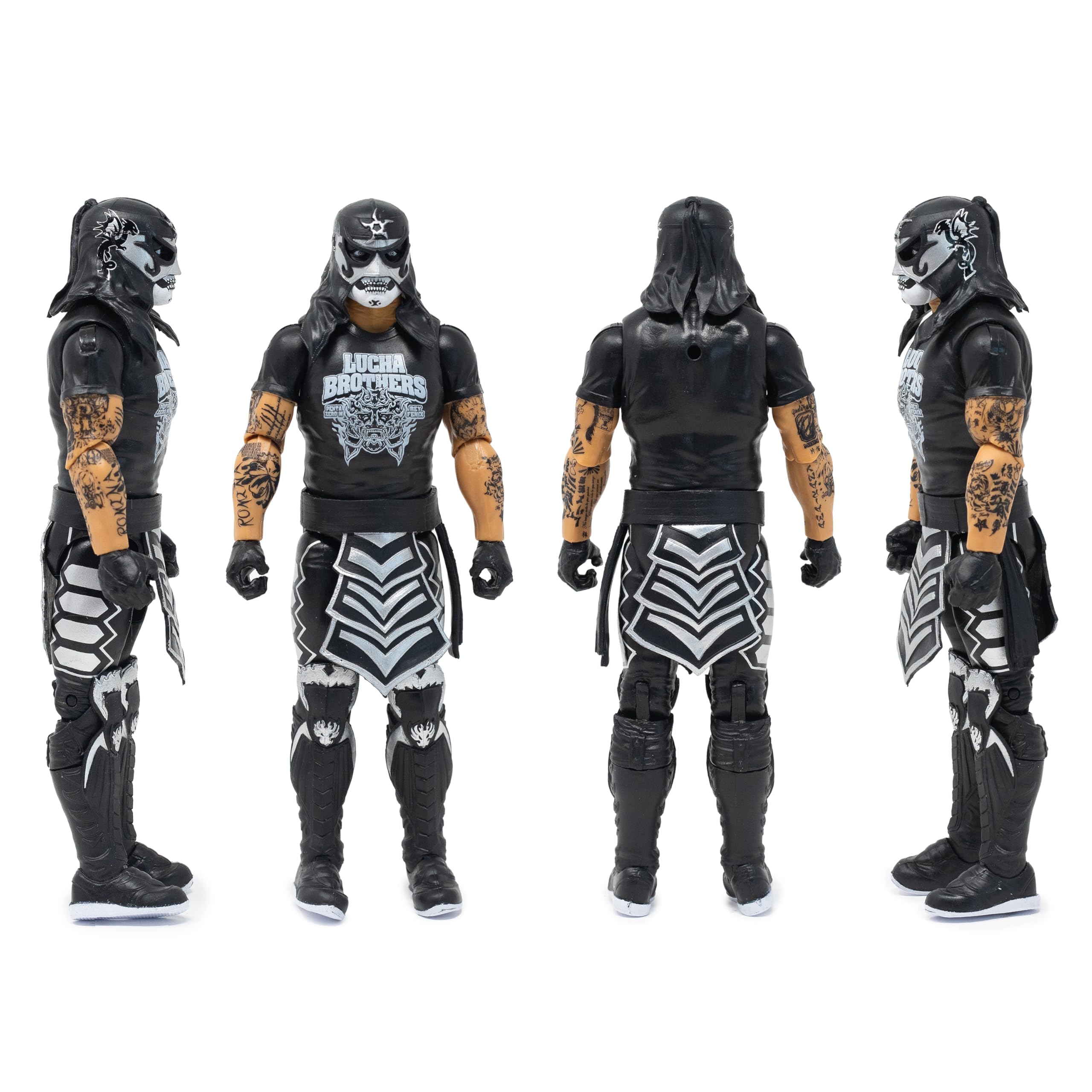 Boss Fight Studio Penta El Zero M, Legends of Lucha Libre Fanaticos Collectible Action Figure – Highly Articulated Figurine with Authentic Design, Detailed Sculpting, and Custom Blister Card – 1:12