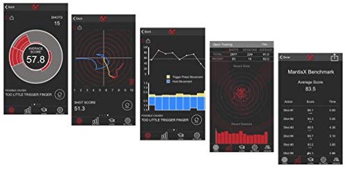 Mantis X3 Shooting Performance System - Real-time Tracking, Analysis, Diagnostics, and Coaching System for Firearm Training - MantisX