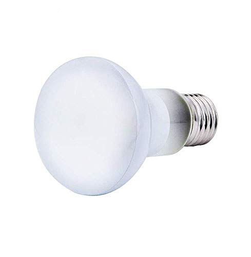 MaoTopCom 50W Basking Spot Heat Lamp Bulbs(2 Pack), 110V Reptile Mercury Vapor Bulbs Soft White Poly Sand Light Dome Bulb for Reptile and Amphibian Use, as Tortoise Lizard