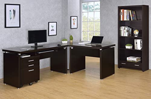 Coaster Furniture Skylar 3-drawer Mobile File Cabinet Cappuccino 800894