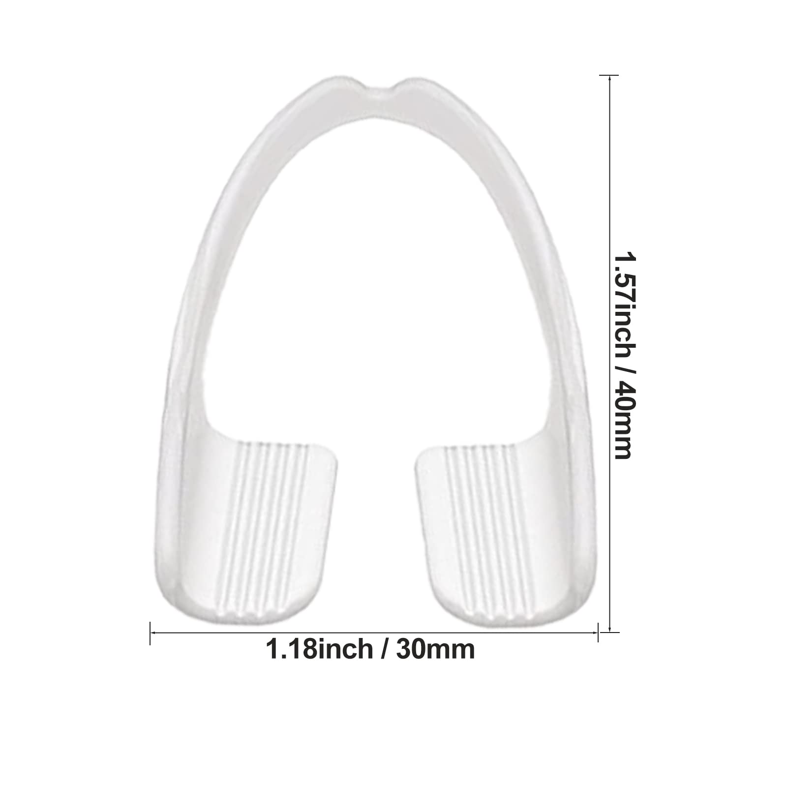 8PCS Mouth Guard for Grinding Teeth - Comfort-Fit Dental Night Guard with Portable Container Case for Clenching Teeth