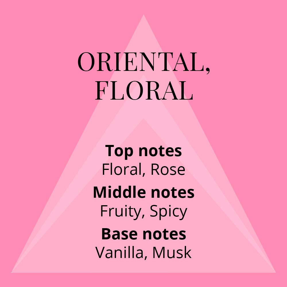COLOUR ME Pink by Milton-Lloyd - Perfume for Women - Floral Scent - Opens with Almond Blossom, Lilies, and White Rose - Blended with Vanilla Base - For Warm, Romantic Ladies - 3.4 oz EDP Spray