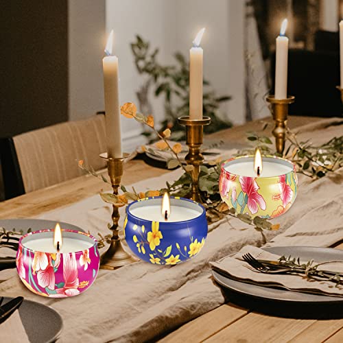 CIPHANDS Scented Candles Gifts Set 16 Pack Soy Wax Travel Tin Jar for Home 2.5 OZ Aromatherapy Gift Mom Christmas, Birthday, Thanksgiving, Mother's Day