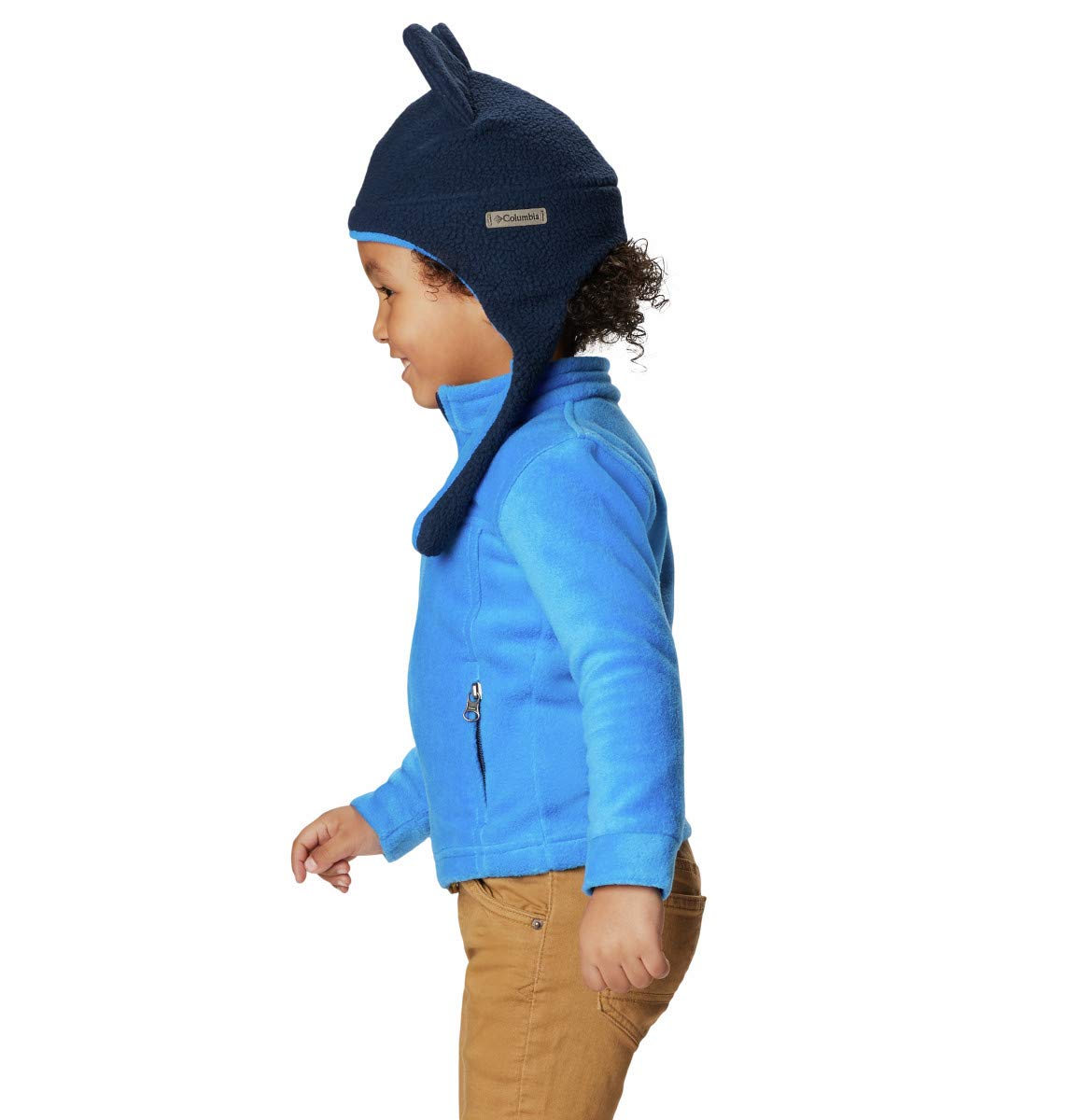 Columbia Toddler Boys Steens Mt II Fleece, Super Blue, 2T