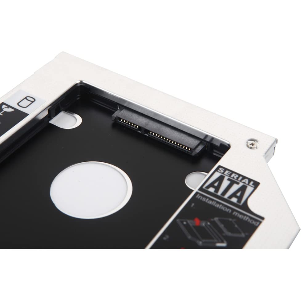 DY-tech 2nd Hard Drive Frame HDD SSD Optical Bay Caddy Frame Tray for HP ProBook 655 650 645 640 G1 G2