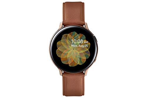 SAMSUNG Active2 LTE GSM Unlocked LTE SM-R825U (ATT, Verizon, Sprint Tmobile) - US Warranty (Renewed) (Gold, 44mm/Stainless Steel)