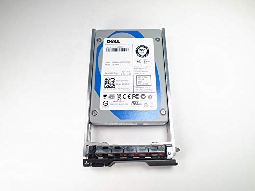 Dell 200GB 6Gbps SAS MU SLC 2.5 SSD LB206M (6R5R8) (Renewed)