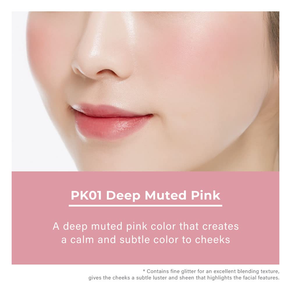 A'PIEU JUICY-PANG JELLY BLUSHER (PK01) Velvety finish - Easy blending blusher - delicate look - K-beauty