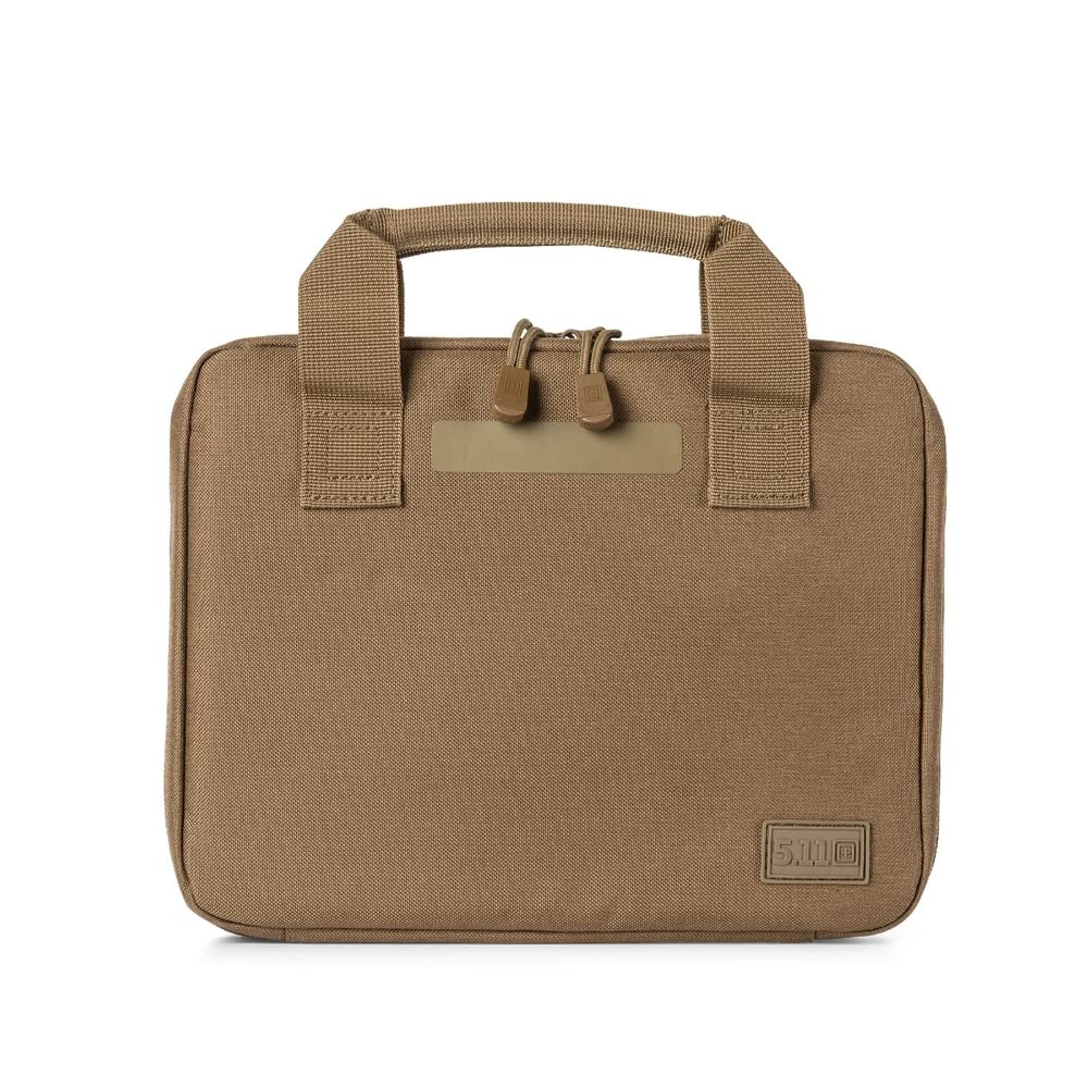 5.11 Tactical All-Weather Nylon Single Pistol Case, Fully Padded Interior, YKK Zipper, Style 58724 (Kangaroo)