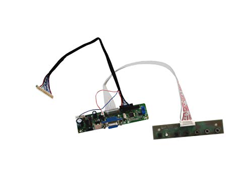 NJYTouch VGA LCD Controller Board with 10.1inch 1024x600 HSD100IFW1-A00 30Pin LED Screen