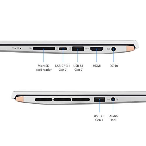 ASUS ZenBook 15 Ultra-Slim Laptop 15.6β FHD NanoEdge Bezel, Intel Core i7-10510U, 16GB RAM, 512GB PCIe SSD, GeForce GTX 1650, Innovative ScreenPad 2.0, Windows 10 Pro, UX534FTC-AS77, Grey