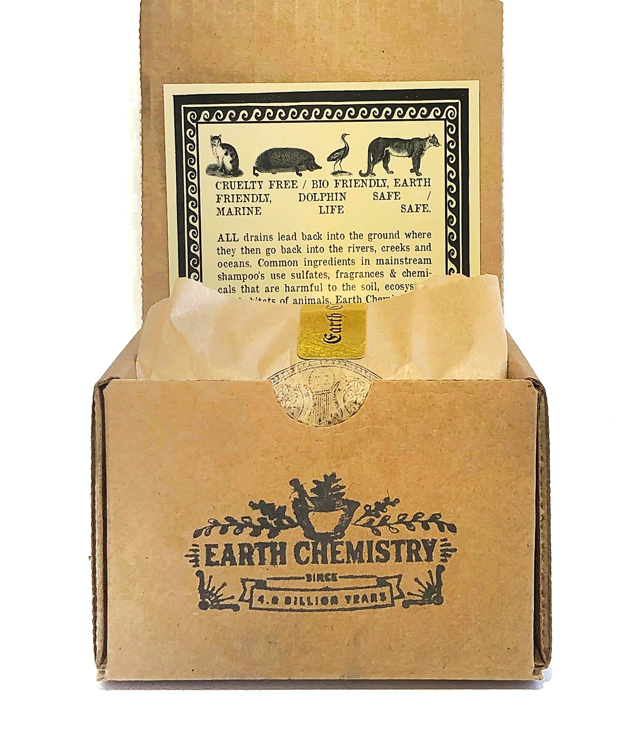 Earth Chemistry Rosemary & Peppermint Volumizing Sea Salt Shampoo, DHT Blocking Shampoo, Volumize Oily or Thin Hair, Stimulate Hair Growth