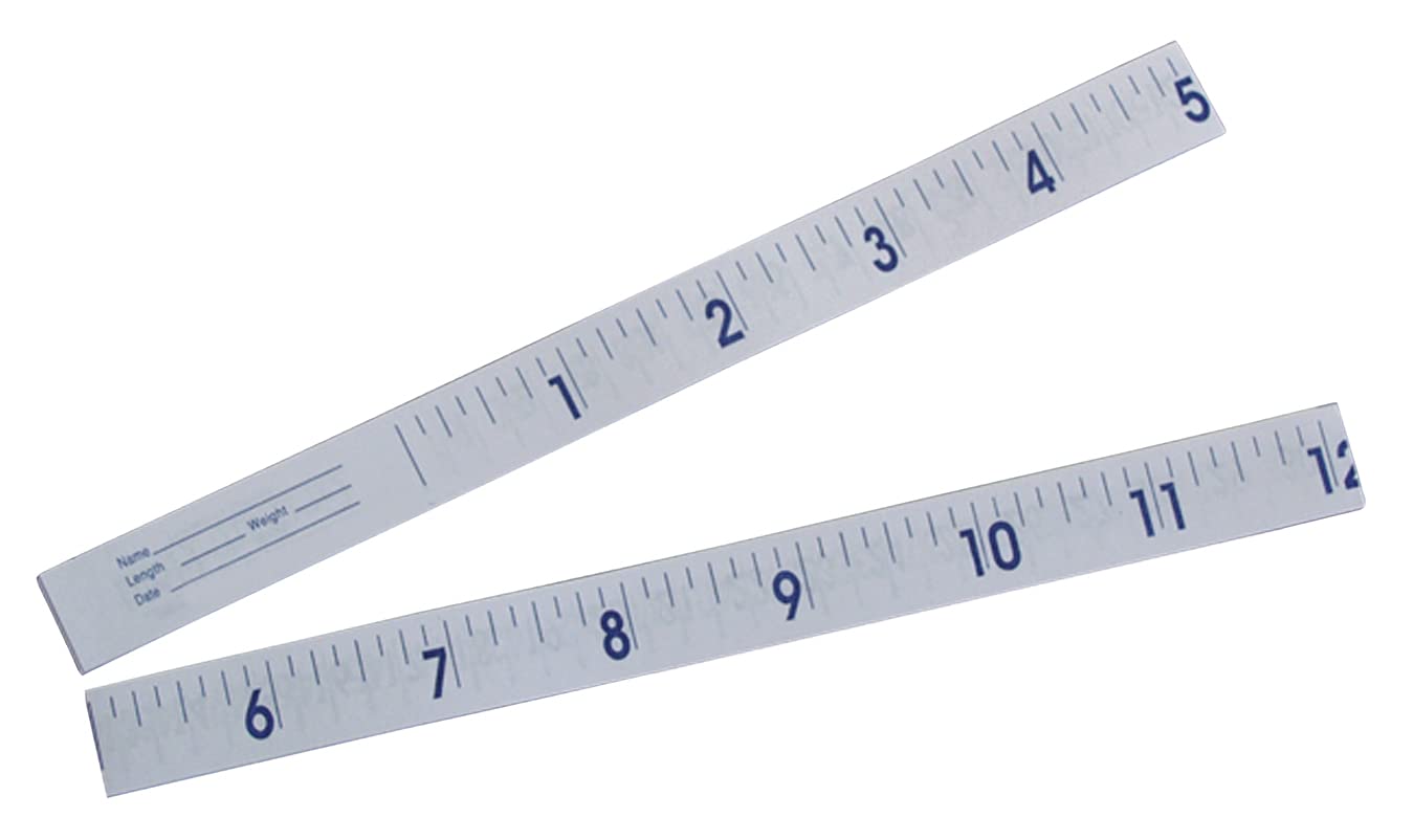 Grafco Paper Infant Tape Measure- Disposable, Latex- Free, Medical Measurement Tool, Pack of 1000, 24" Length, 1336
