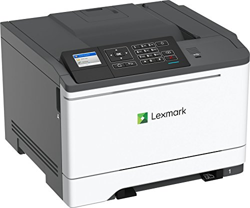 Lexmark Color Single-Function Laser Printer, C2425dw, Duplex Printing, Wireless, with AirPrint (42CC130), Grey