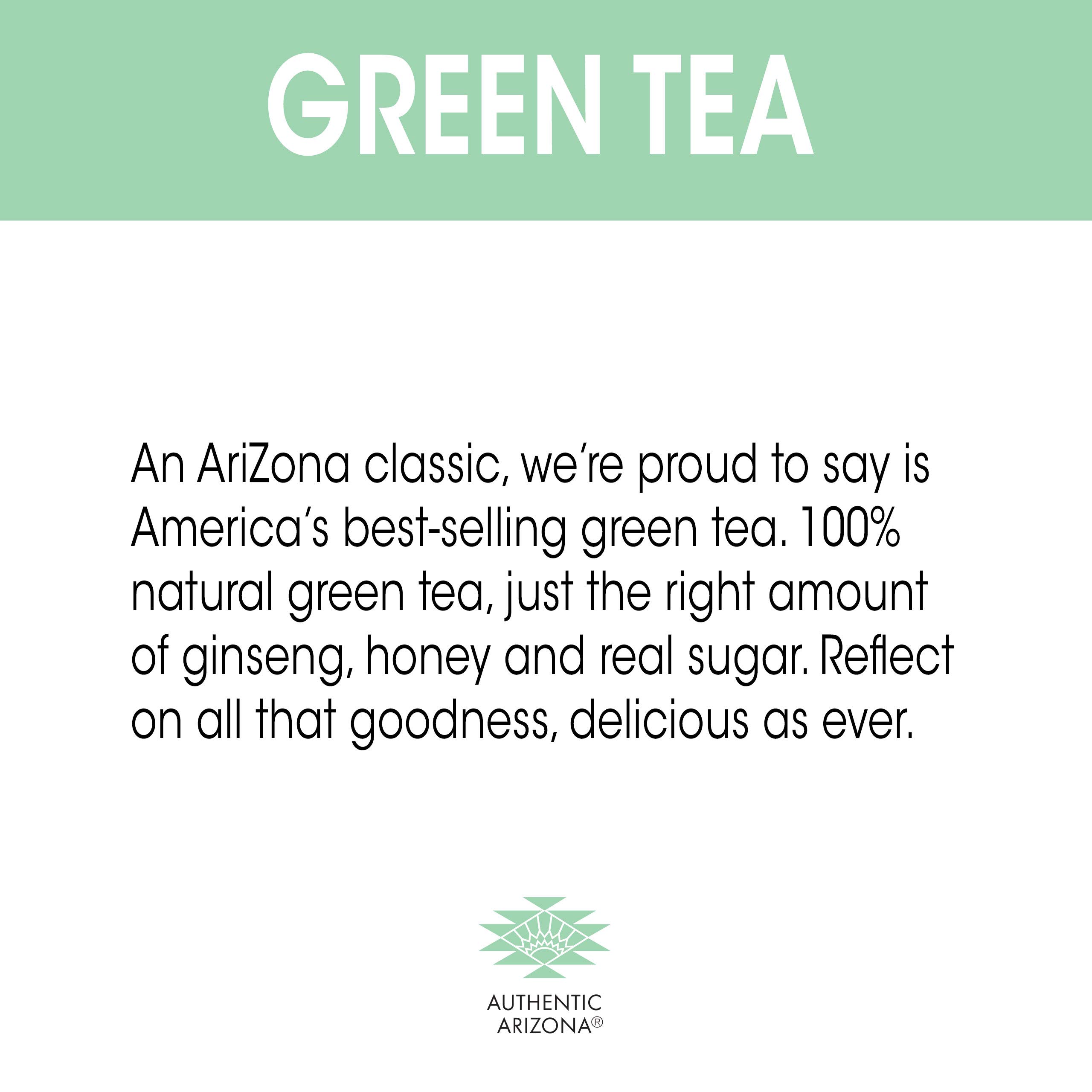 AriZona Green Tea, 16.9 Fl Oz (Pack Of 20)