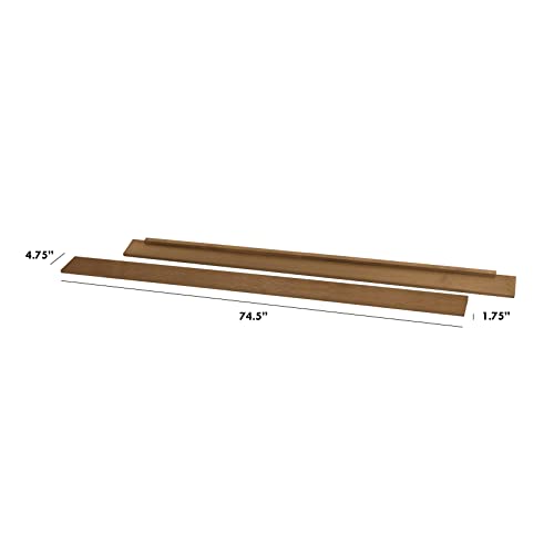 DaVinci Hidden Hardware Twin/Full-Size Bed Conversion Kit (M5789) in Stablewood