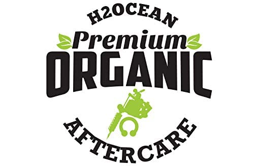 H2Ocean Sea Salt Body Piercing Spray - Saline Piercing Spray for Piercings & Body Modifications - Drug-, Preservative- & GMO-Free Vegan Piercing Aftercare - 6 oz