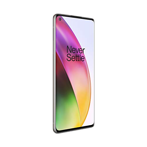 OnePlus 8 (5G) Dual-SIM IN2013 128GB/8GB RAM (GSM + CDMA) Factory Unlocked Android Smartphone (Interstellar Glow)- International Version