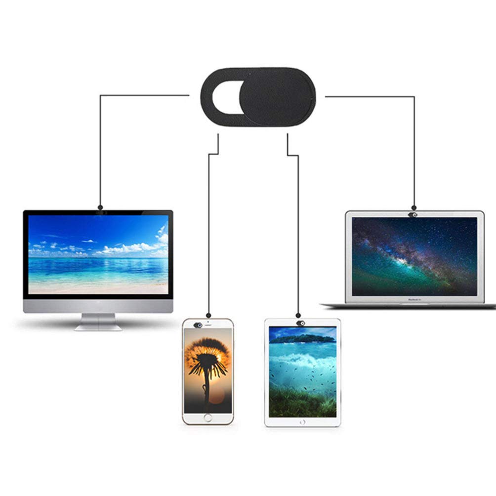 Security Cover 9pcs Webcam Cover Web Cover Blocking Stickers Peeping Slider Phone Webcam Cover