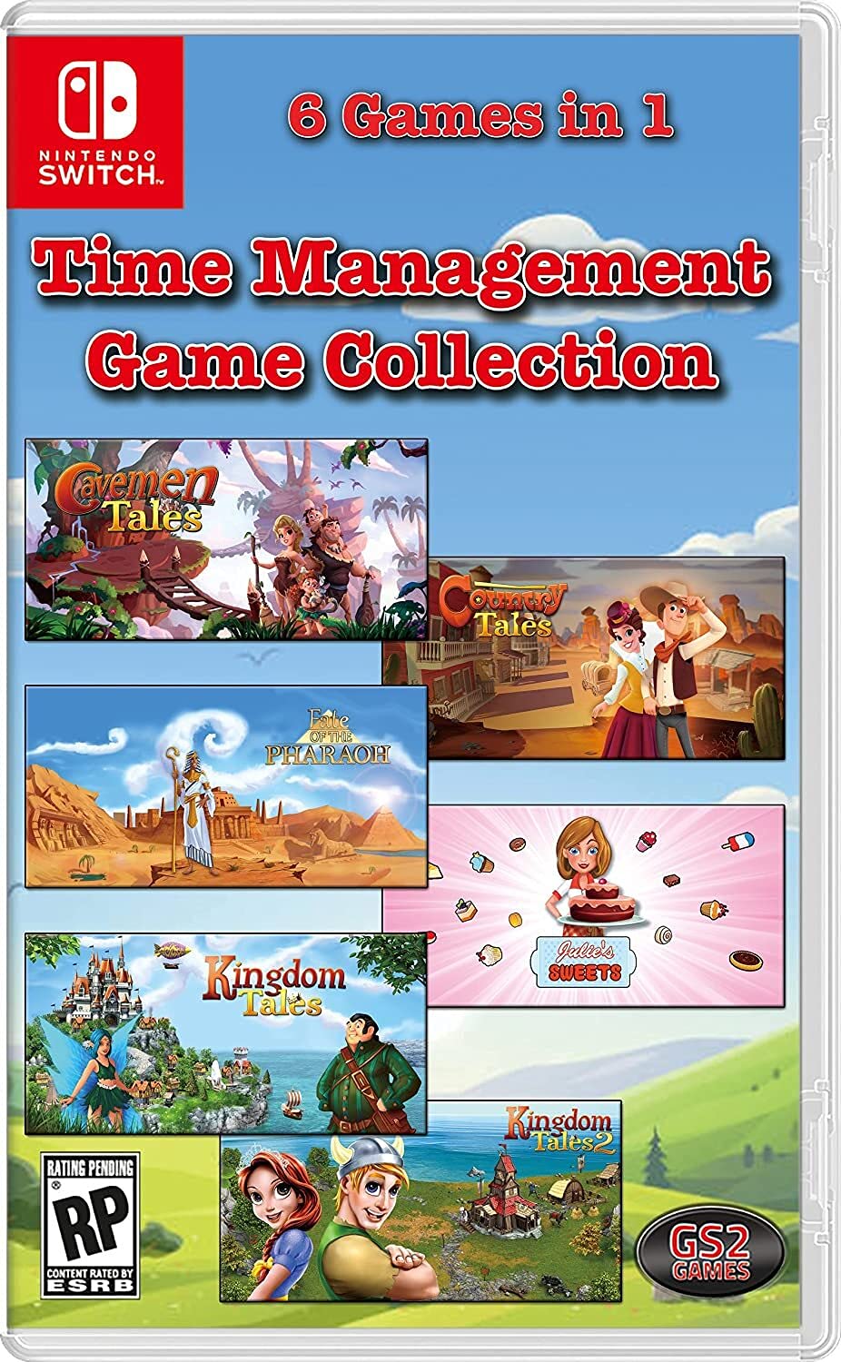 6 In 1 Time Management Game Collection - Nintendo Switch