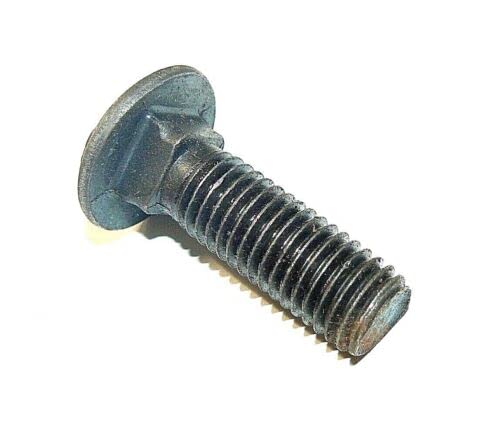 5/8"-11 x 2" Carriage Bolts - Grade-2 - Plain Finish - LOT of 15 Pcs. FT HQ