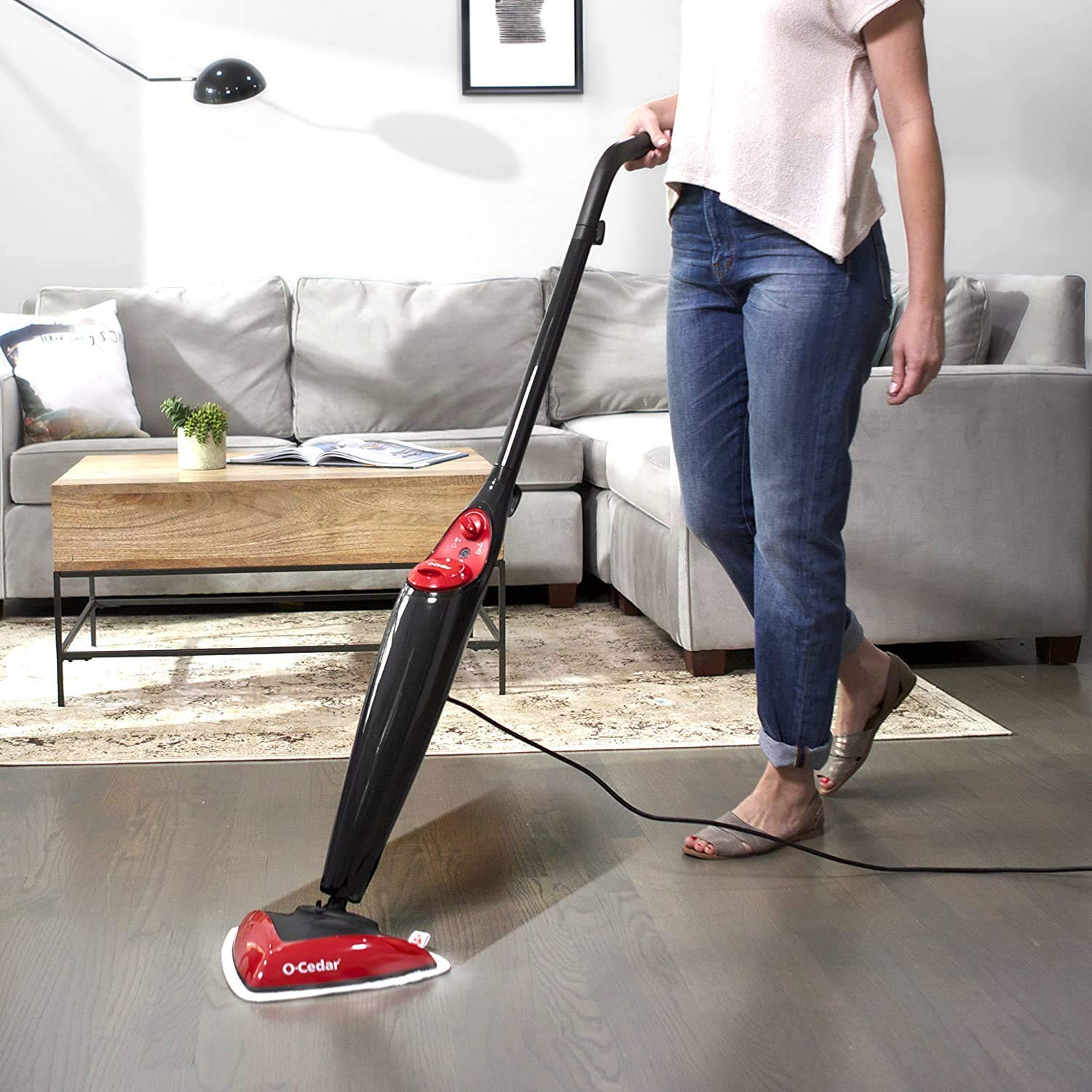 O-Cedar Microfiber Steam Mop Refill (Pack - 4), White