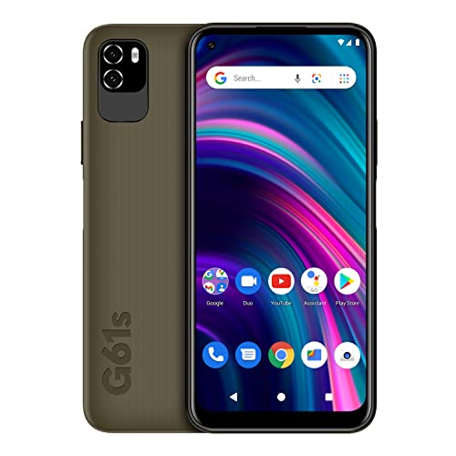 BLU G61S | 2023 | 3-Day Battery | Unlocked| 6.5” HD+ Display | US Warranty| 64/4GB | (Bronze)