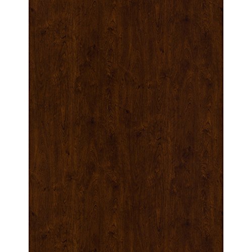 Bush Furniture Yorktown L Shaped Desk with Hutch in Antique Cherry