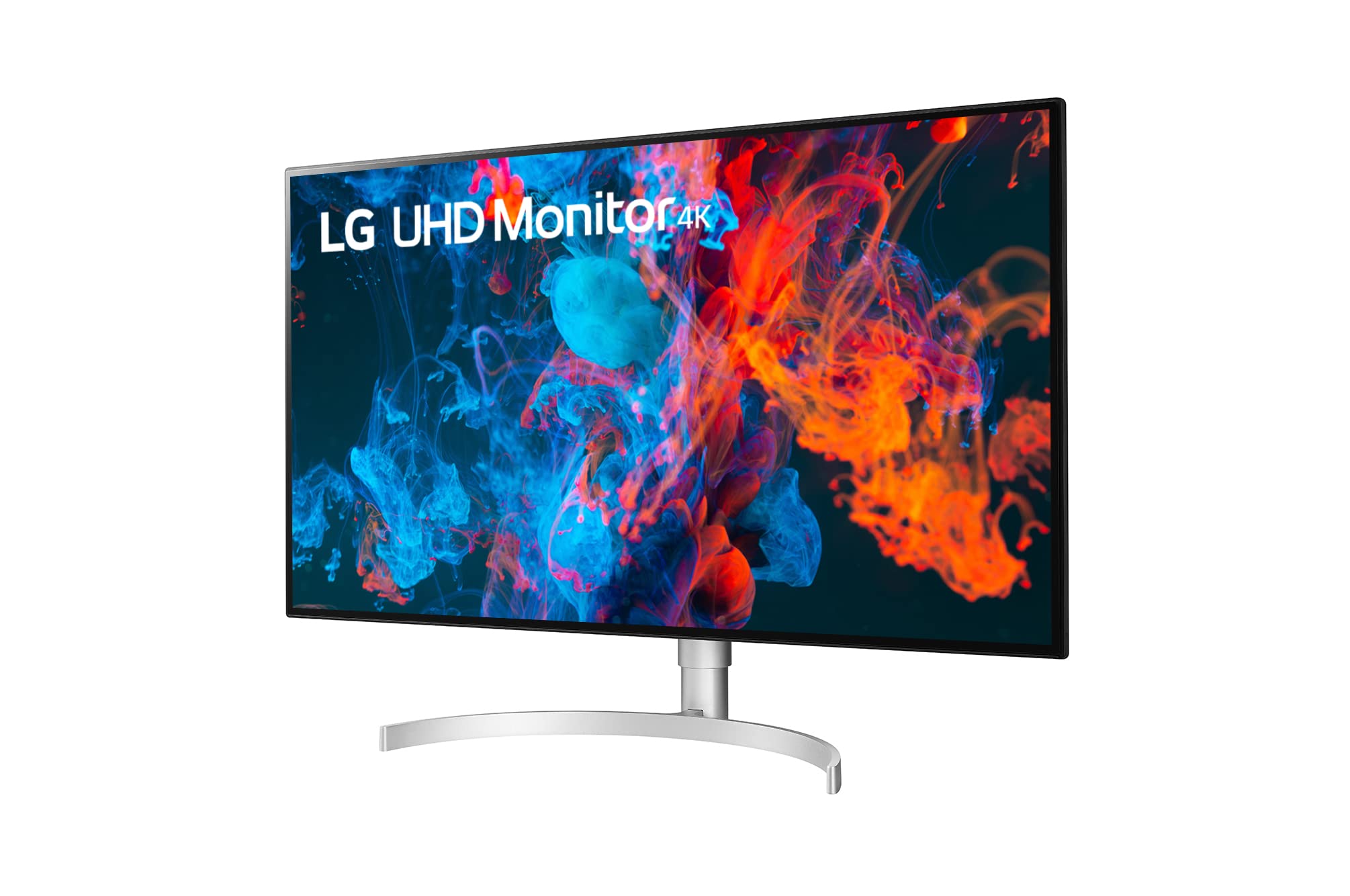 LG 32UL950-W Monitor Piatto per PC 80 cm (31.5") 4K Ultra HD LED Opaco Argento, Bianco