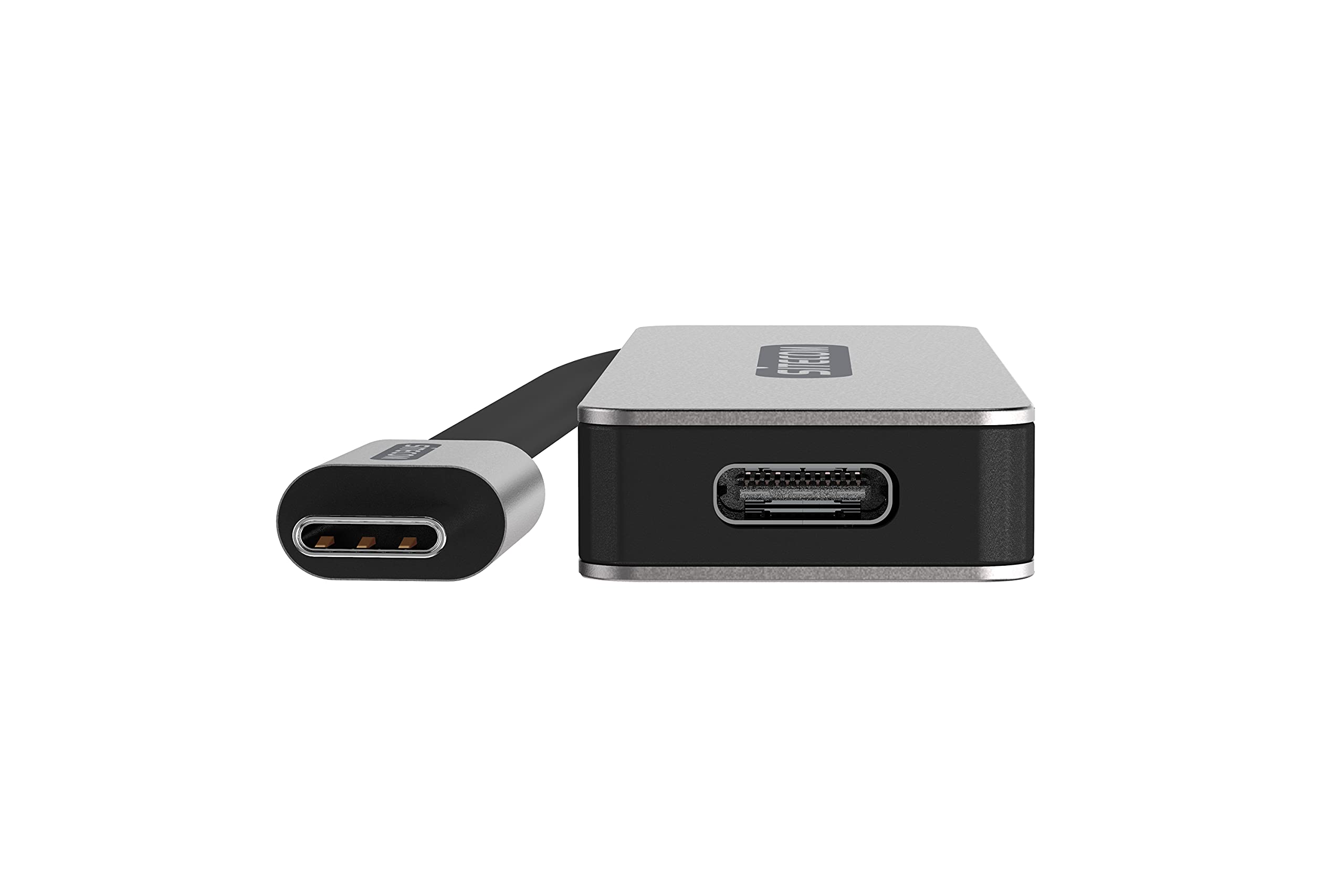 Sitecom CN-385 interface hub USB 3.2 Gen 1 (3.1 Gen 1) Type-C 5000 Mbit/s Aluminium, Black