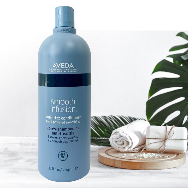 Aveda Smooth Infusion Anti-Frizz Conditioner To Smooths & Softens Frizzy Hair 33.8 oz