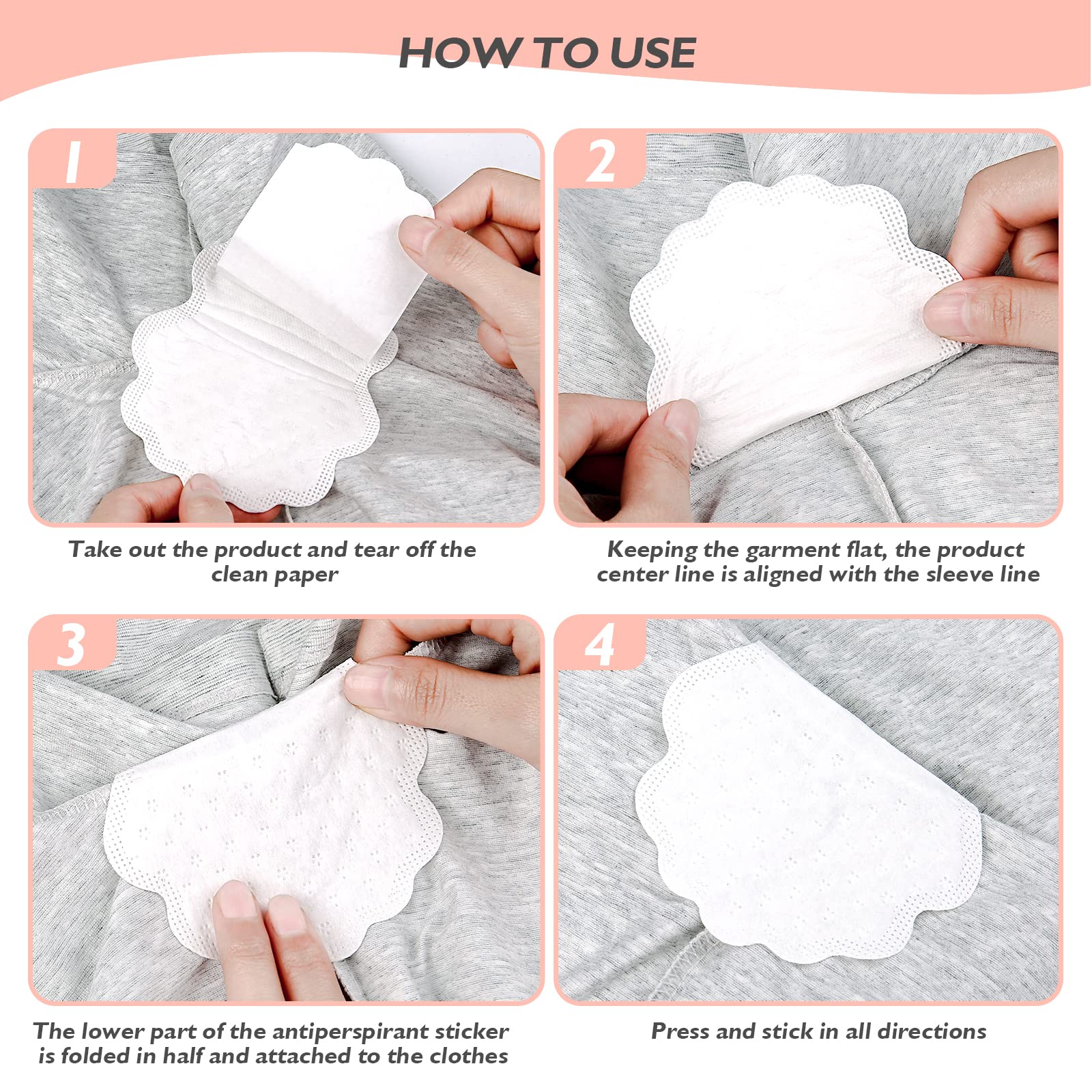 90Pack Armpit Sweat Pads, Disposable Dress Guards/Shields, Non Sweat Armpit Protection,sweat pads for women armpits
