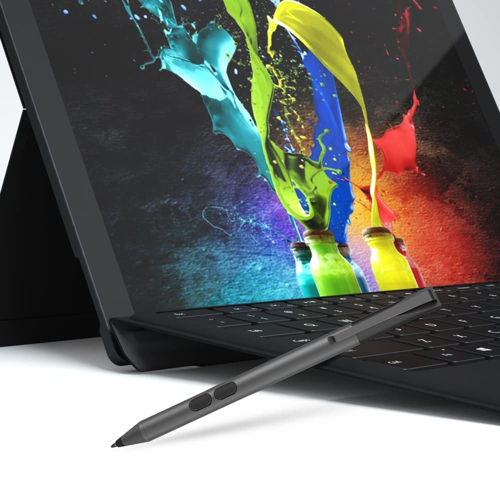 Pen for Surface, 1024 Pressure, Eraser & Right-Click, Palm Rejection,2500 Working Hours for Surface Pro 11/10/9/8/7/6/5/4/3/X, Surface Go/Book 4/3/2/1, Surface Laptop Studio 6/5/4/3/2/1
