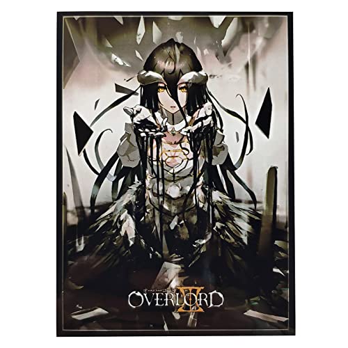 60ct (Overlord Albedo) Top Loading Trading Card Sleeves Deck Protector for MTG/TCG/PTC Sized Cards 67x92mm (01)
