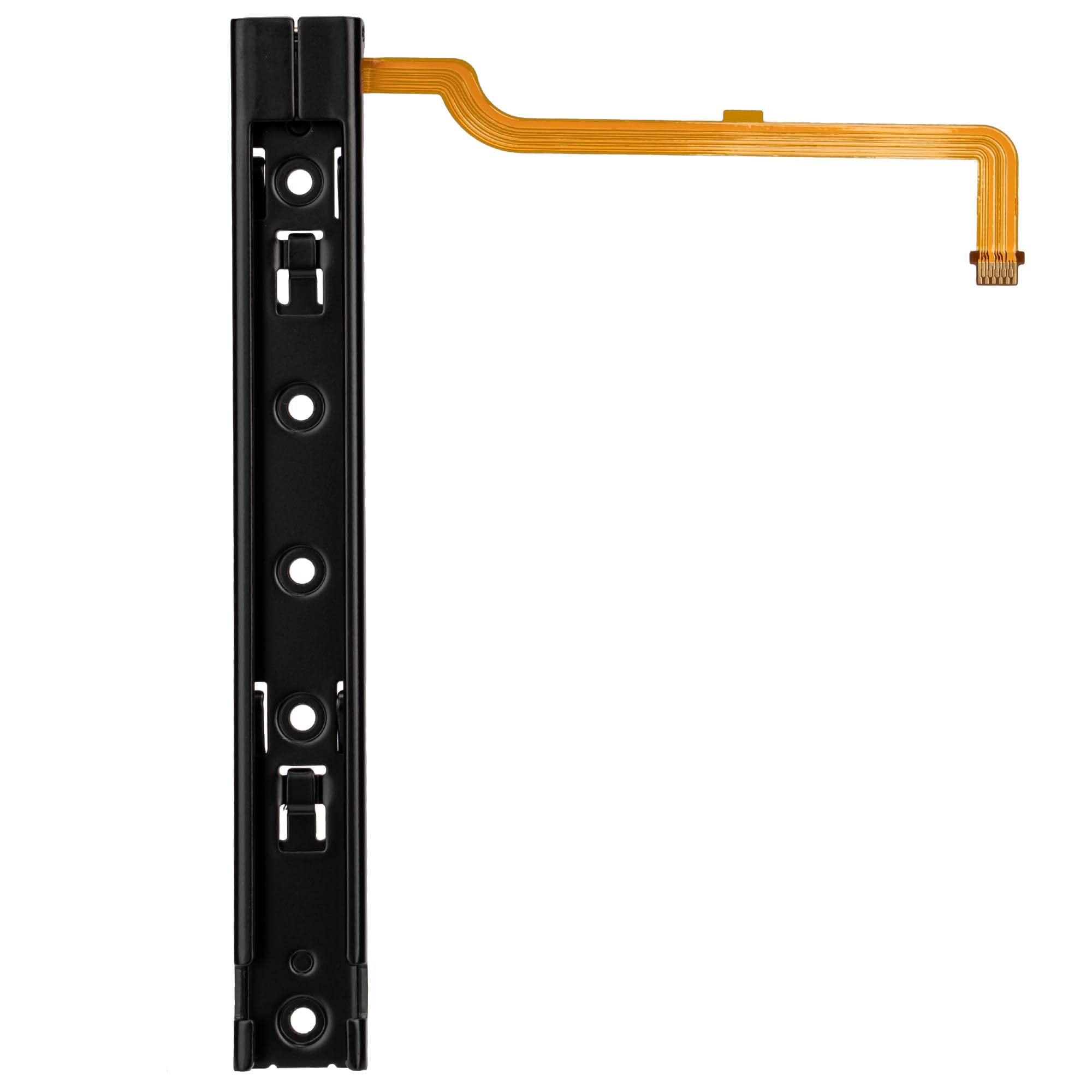 Avericht Replacement Left Slider Rail with Ribbon Cable for Nintendo Switch Console, Metal Slider Bracket Replacement Part. (Left)