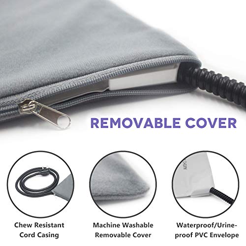 Pet Heating Pad for Cat Dog,Soft Electric Blanket Auto Temperature Control Waterproof Indoor,House Heater Animal Bed Warmer Heated Floor Mat,Whelping Supply for Pregnant New Born Pet