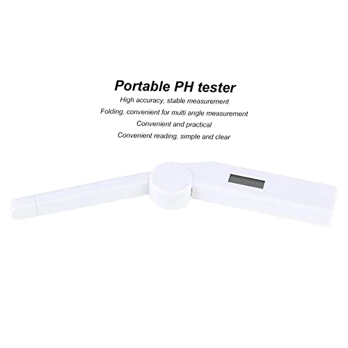 Accurate PH Tester - Portable Folding Water and Soil Testing Tool with Digital Measurement Device - Handheld PH Meter for Easy Use