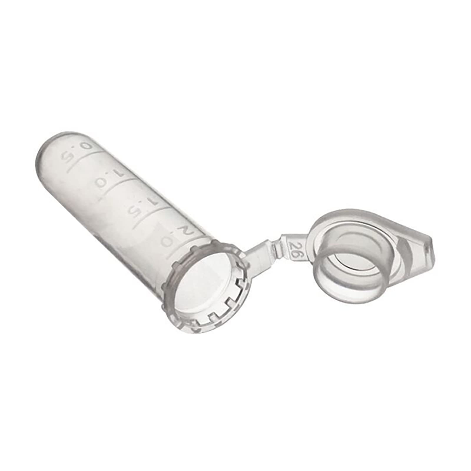 Eldwviz 100pcs 2mL Plastic Vial Tube Sample Storage Container Fragrance Beads Liquid