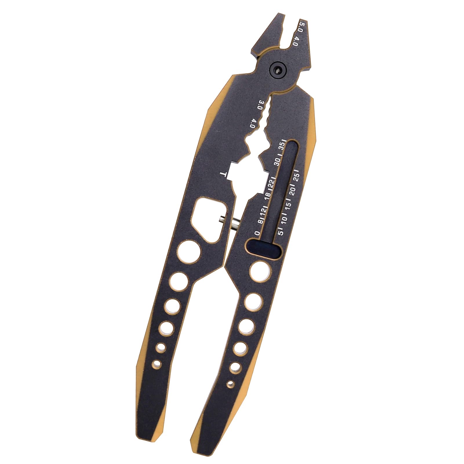 AllinRC Metal Shock Absorber Pliers Rod Ball Clamp Multi-Function RC Tools & Small 4-Way Cross Wrench for RC Models 1/8 1/10 RC Car Crawler Monster Truck (Black Blue)