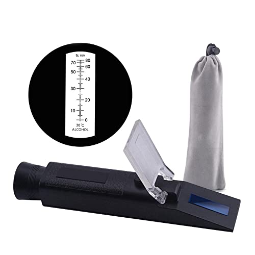 Accurately Test and Concentration with Portable Handheld Refractometer - Beverage Analysis Tool Ideal for Testing Concentration Measurement and More