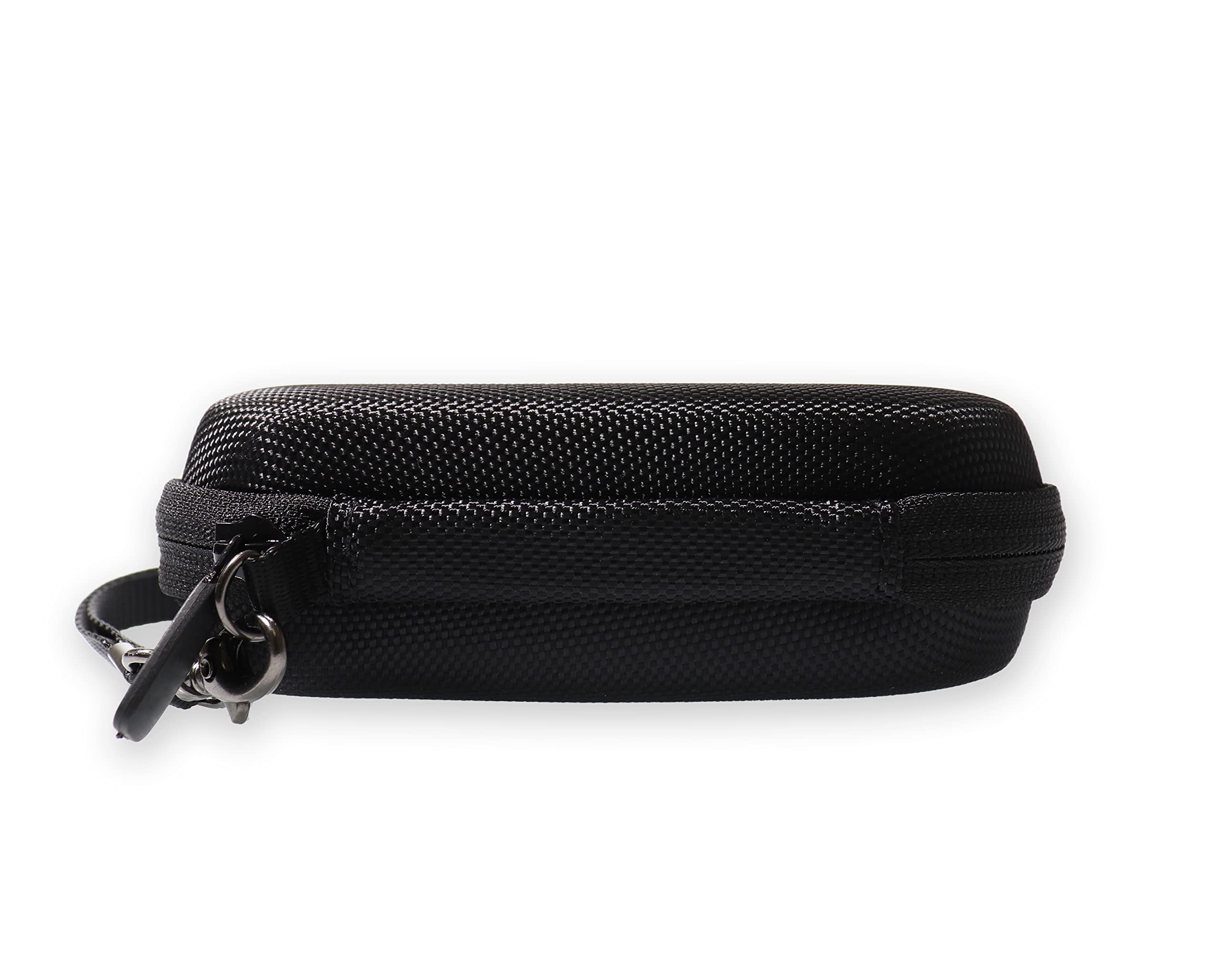 InGo Portable SSD Case - Compatible with SanDisk 1TB Extreme & Samsung X5 - Thunderbolt 3 - Carabiner, Mesh Pocket, Elastic Strap
