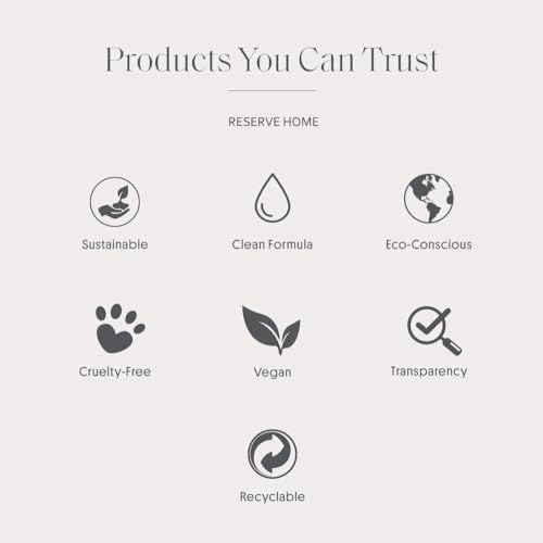 CLEAN RESERVE Home Linen & Room Spray | Aromatic Mist in Reusable Glass Vase | Gentle Vegan Formula | Perfect Freshener for Fabrics or Air | 5.0 oz/148 mL